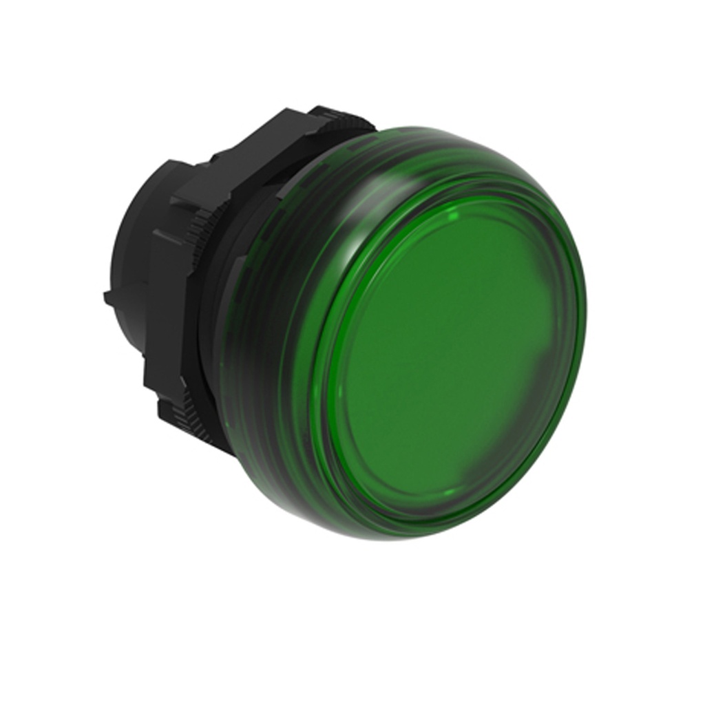 Green Indicator LED Light Head for 22mm LED Indicator, UL Listed ...